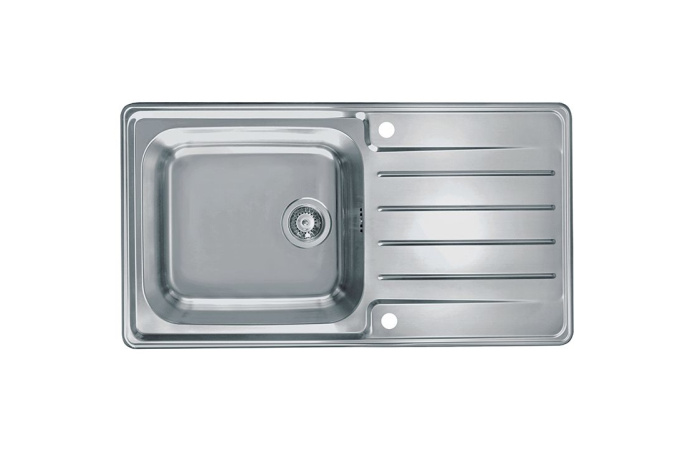 Korito sudopera - Lož Alveus - Praktik 100 - Inox - 980x500|210mm - 1085977