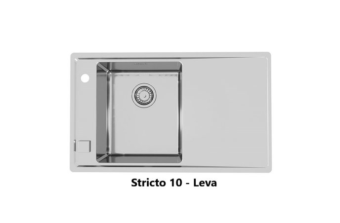 Korito sudopera - Lož Alveus - Stricto 10 - Inox - 790x472|205mm - 1124359/L-1124361/D