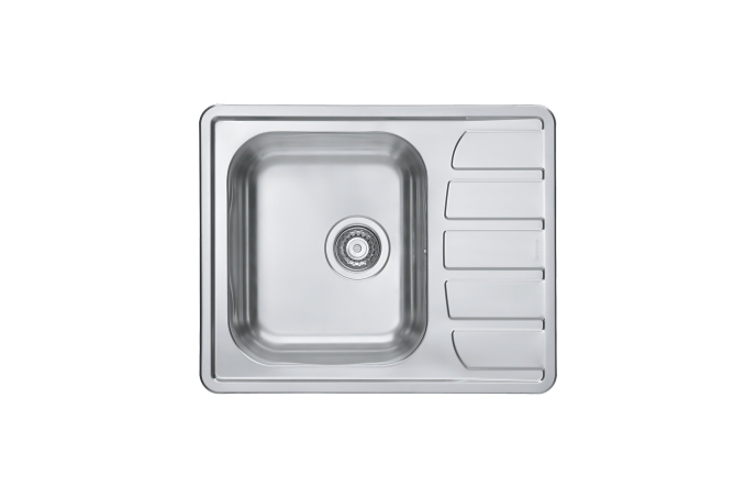 Korito sudopera - Lož Alveus - Zoom Maxim 10 - Inox - 615x500x190mm - 1100215