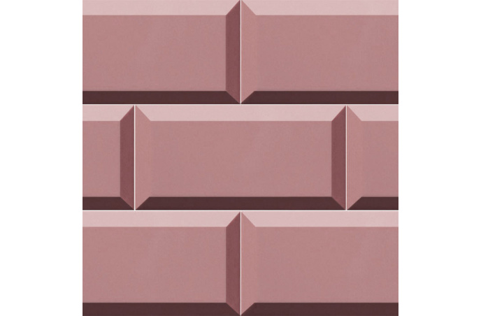 Ceramica Ribesalbes - Pločica - Bisel - Rosa Brillo - 10x20 - 1m2/kut