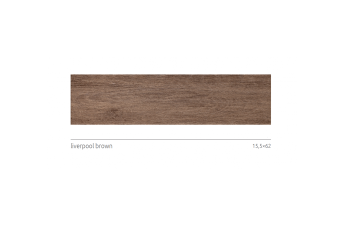 Ceramika Konkie - Liverpool - Brown - 15.5x62cm - 1.06m2/kut