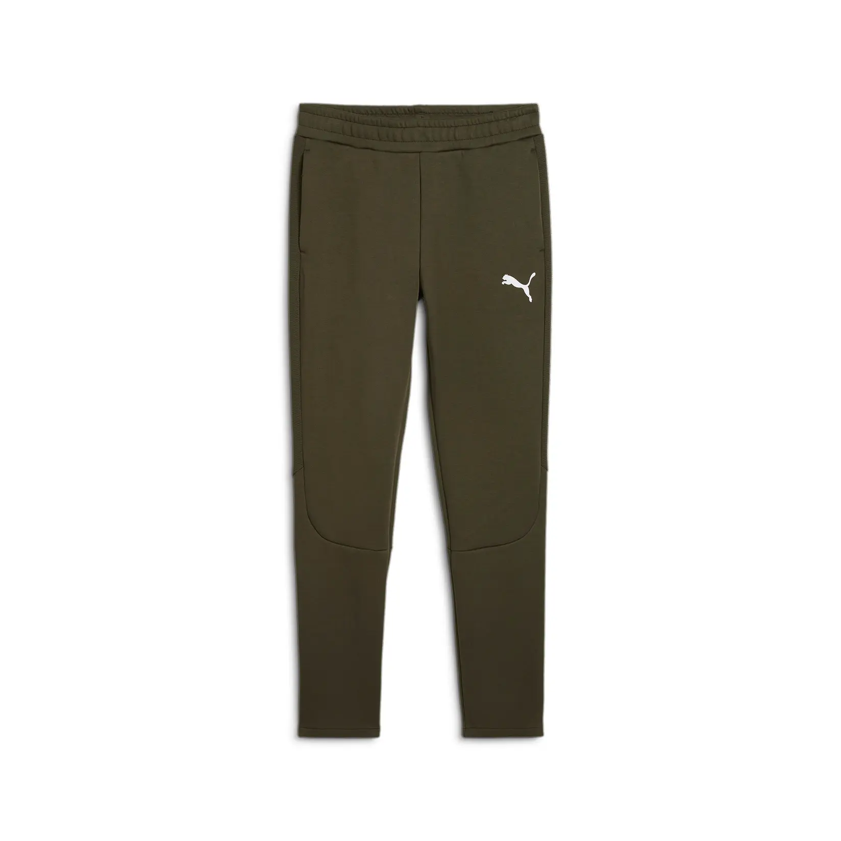 PUMA Muški donji deo trenerke Evostripe Pants DK, 681702-70, Maslinasti