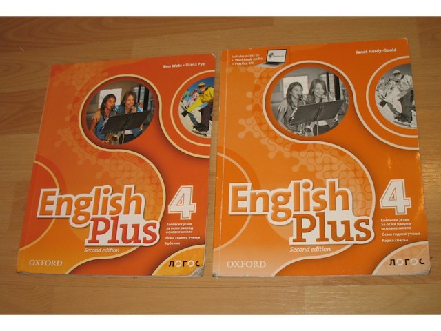 8. ENGLISH PLUS 4 LOGOS UDZBENIK + RADNA SVESKA