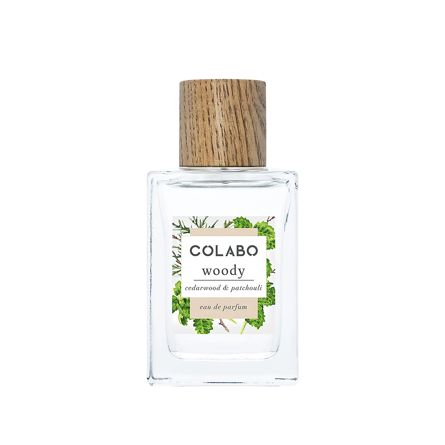 COLABO Toaletna voda Woody Cedarwood & patchouli 100 ml