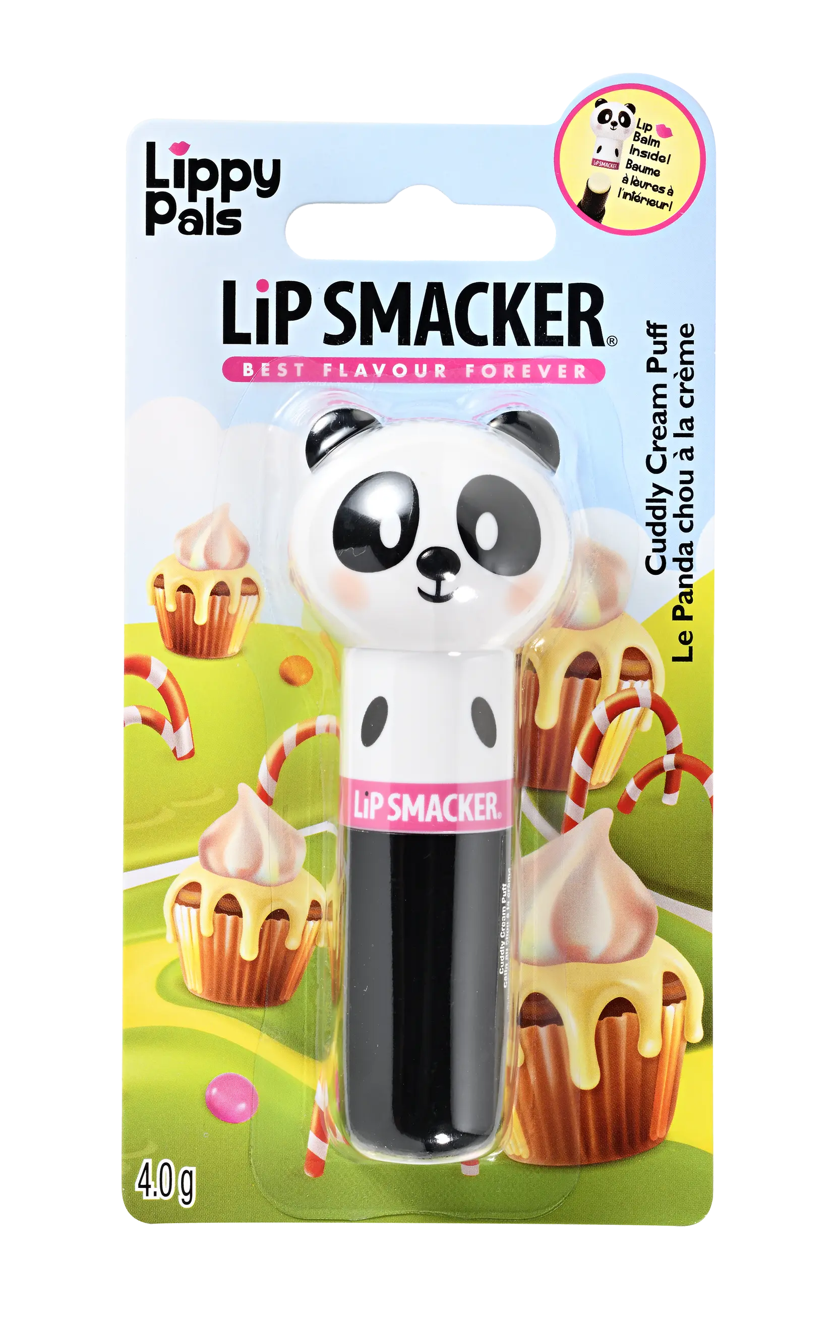 LIP SMACKER LIPPY PALS Balzam za usne, Panda, 4g