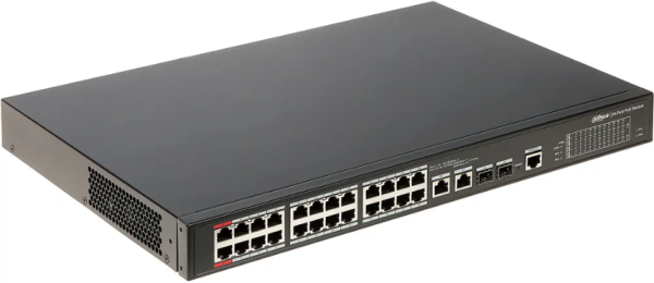 Dahua switch PFS4226-24ET-360-V3 LAYER 2 UPRAVLJIVI 24-PORTNI POE SWITCH