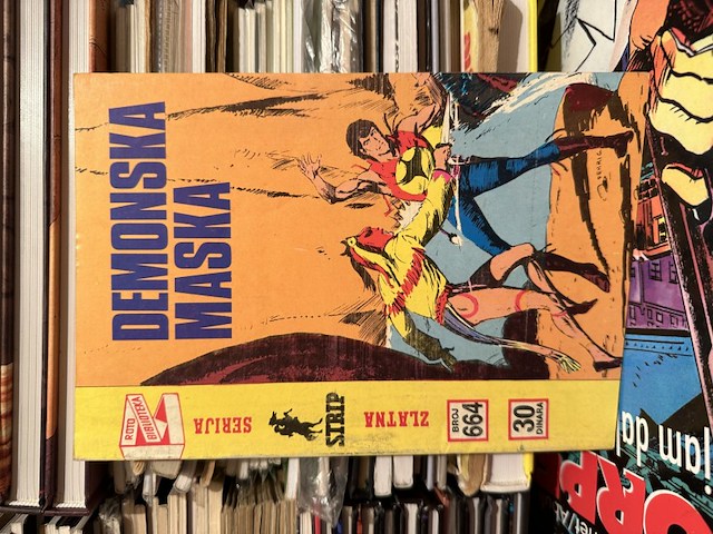 ZLATNA SERIJA 664 - DEMONSKA MASKA - zagor