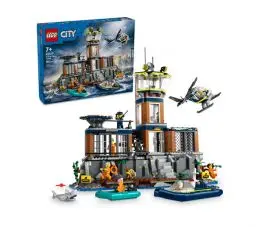 Lego Citi Police Prison Island kocka igračka 7g+, šarena