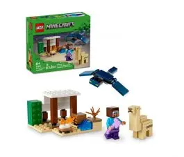 Lego igračka od cigle Minecraft Steve's Desert Ekpedition 6g+, šarena