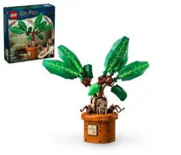 Lego igračke kocke Harri Potter Mandrake 10+, šarene