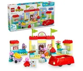 Lego igračka DOUBLE Peppa Pig Supermarket 2+, šareno