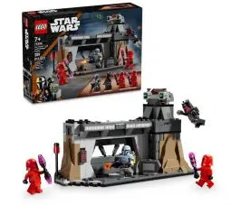 Lego igračka Star Vars Paz Vizsla i Moff Gideon Battle 7+, crna