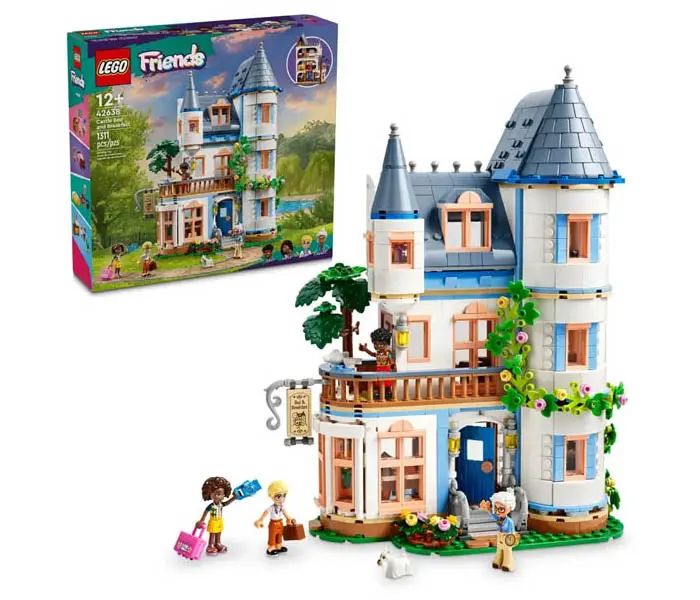 Lego igračke kocke Friends Castle Noćenje i doručak 12+, šarene