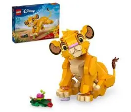 Lego igračka blokovi Dizni Simba Kralj lavova mladunče 6+, žuta