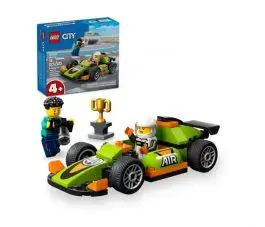 Lego Brick Toi Citi Green trkački automobil 4g+, šareno