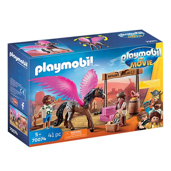 PLAYMOBIL Movie Marla i Del sa letećim konjem