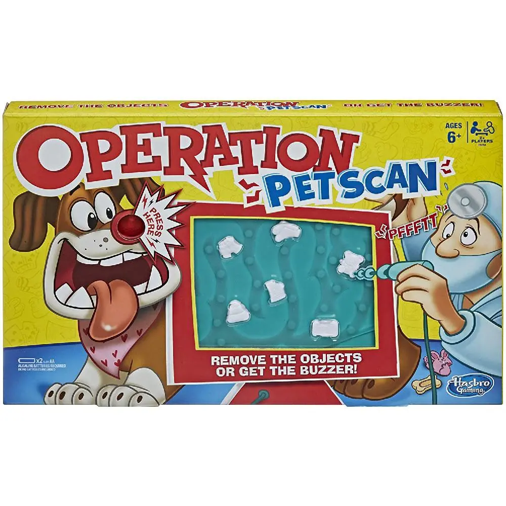 HASBRO Društvena igra Operation Pet Scan