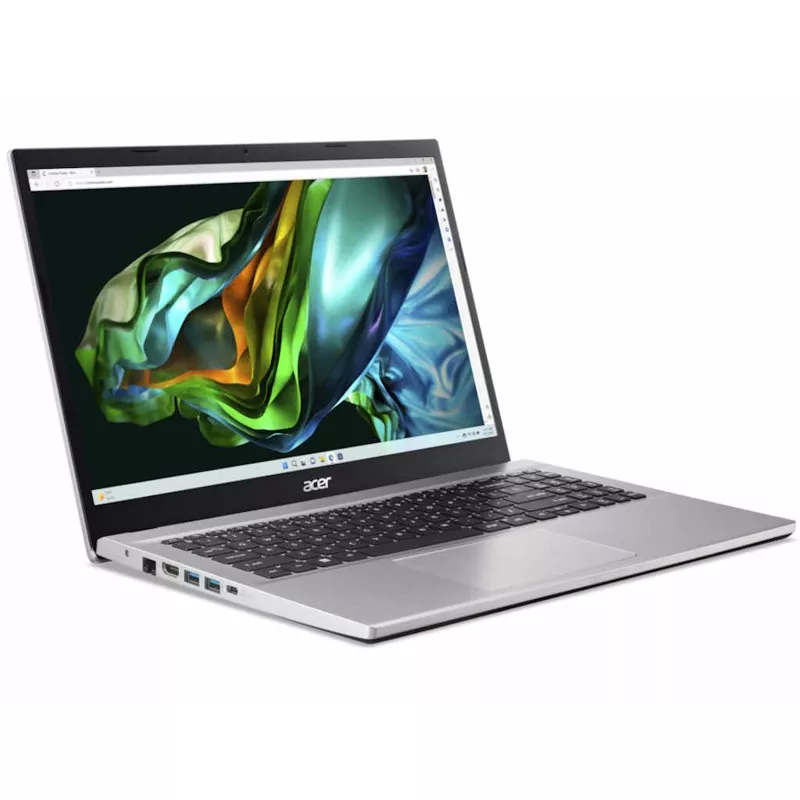 Laptop ACER Aspire A315-44P noOS/15.6″ FHD/AMD Ryzen 5 5500U/8GB/512GB SSD/AMD Radeon/GLAN/srebrna