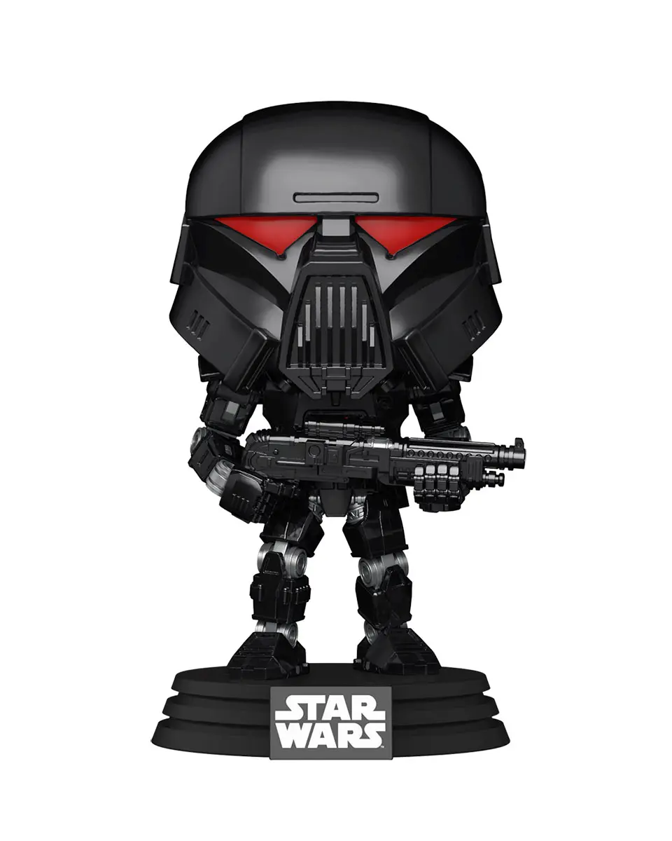 Bobble figura Star Wars The Mandalorian POP! - Dark Trooper