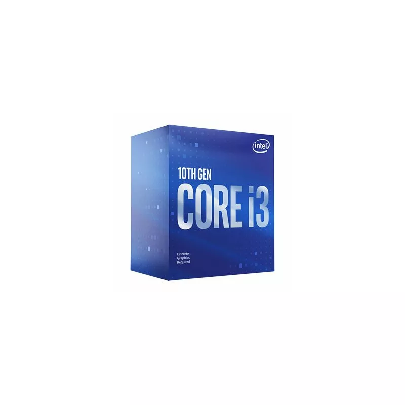 Procesor INTEL Core i3 i3-10100F 4C/8T/4.3GHz/6MB/65W/LGA1200/Comet Lake/14nm/BOX