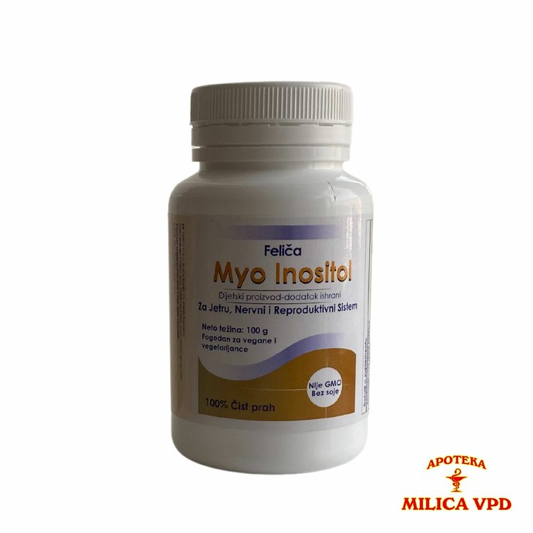 Myo Inositol 100% čist prah Feliča 100gr