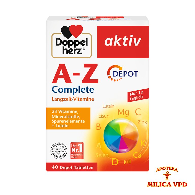 Doppel Herz kompleks Depo od A-Z 40 tableta