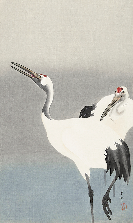 Two cranes (1900-1930)