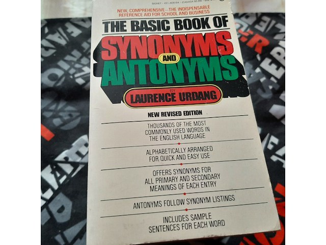 [33] The Basic Book of Synonyms and Antonyms