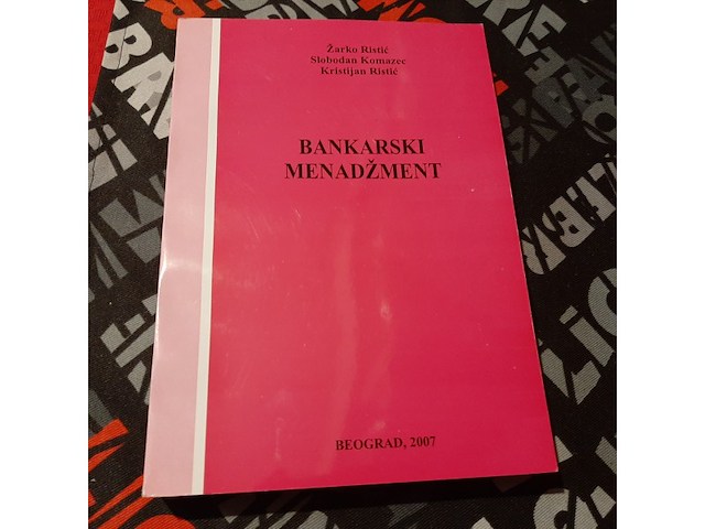 r19 BANKARSKI MENADŽMENT