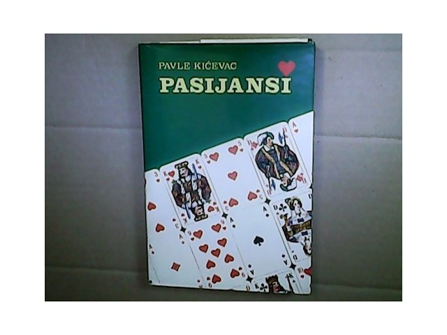 PASIJANSI - Pavle Kičevac- delta-press-Bg.1987