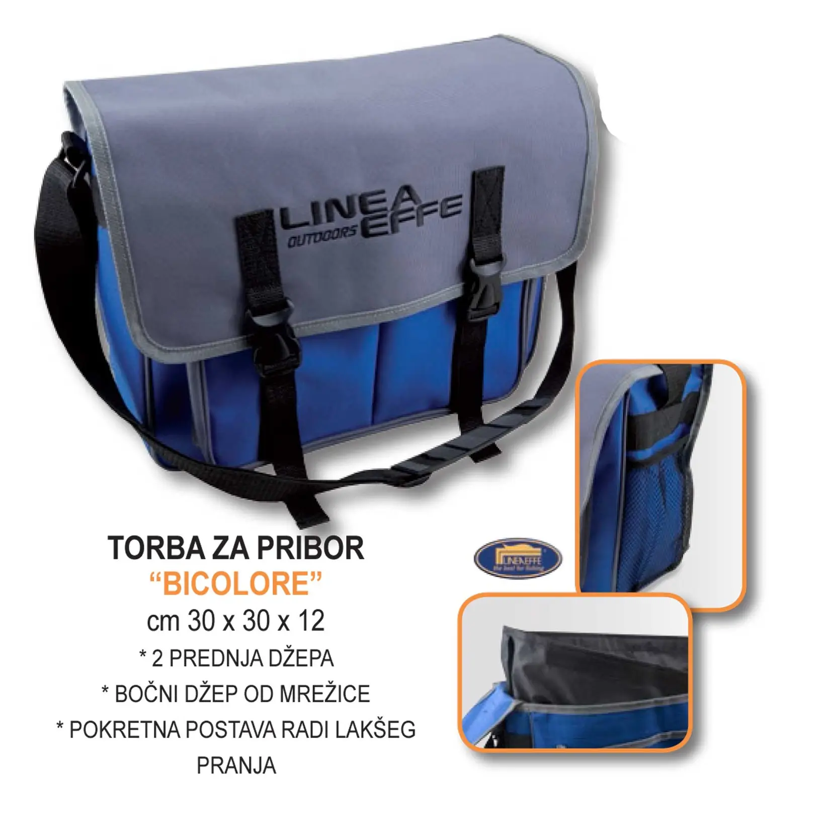 Lineaeffe Torba za pribor Bicolore