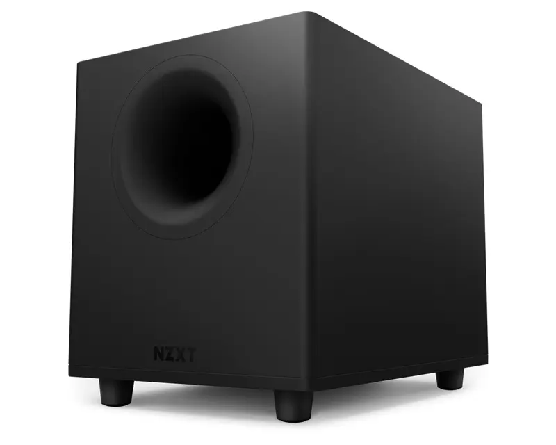 NZXT AP-SUB80-EU Gaming Subwoofer Zvučnik 80W, Crni