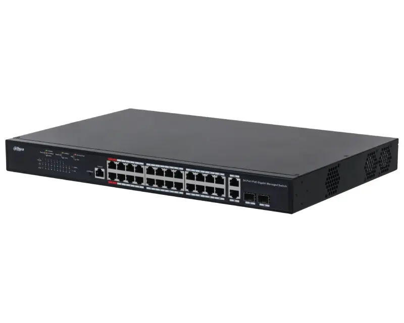 DAHUA PFS4226-24GT-370 26-Port Managed Gigabit Switch with 24-Port PoE