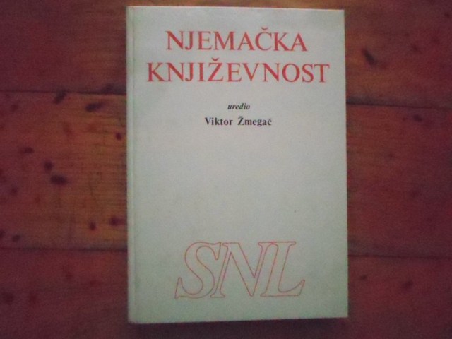 VIKTOR ŽMEGAČ - NJEMAČKA KNJIŽEVNOST