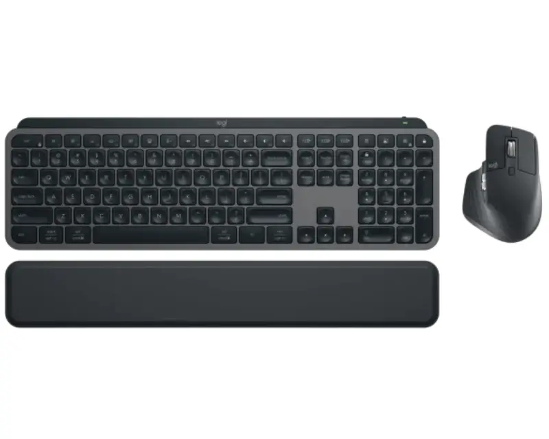 LOGITECH MX Keys S Combo Graphite Wireless Desktop US tastatura + miš