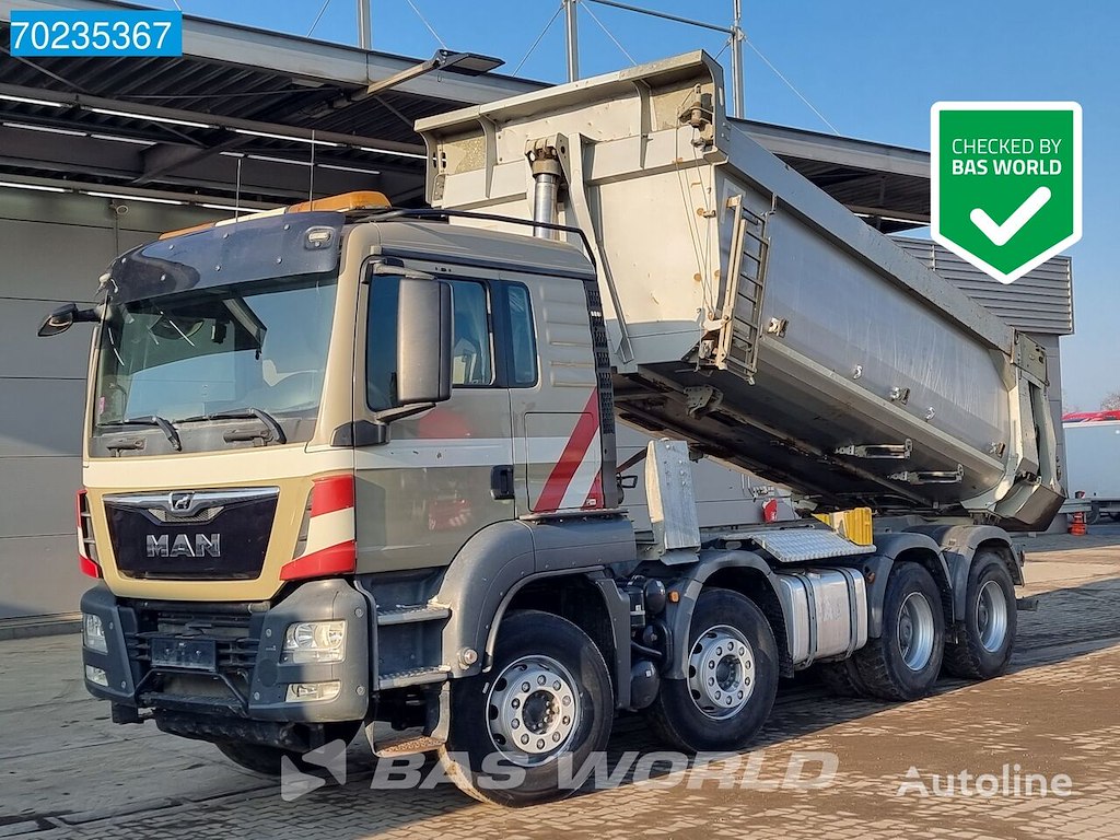 MAN TGS 41.460 8X4 L Navi PriTarder 18m3 Tipper Euro 6 kiper