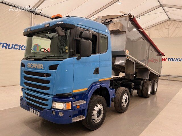 Scania G410 8x4 Sleeper Cab Tipper Manual kiper