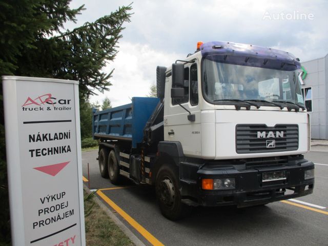 MAN 27.314 6x4 Autokran HIAB 1448-2 DUO + Kipper S2 kiper