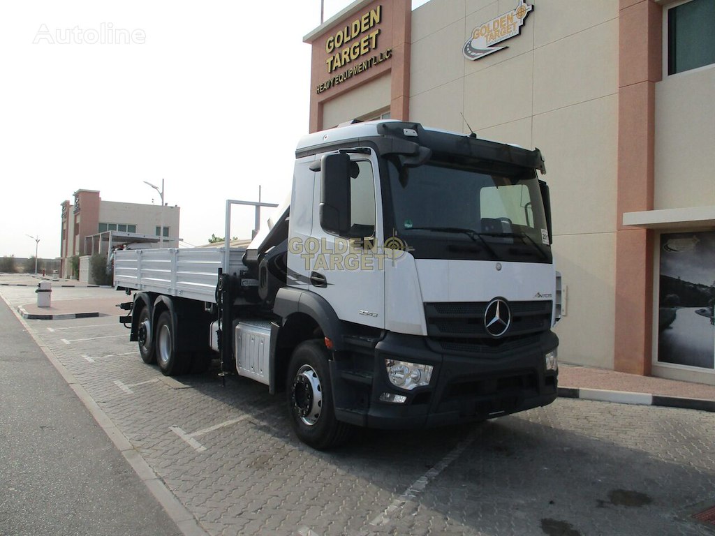 Mercedes-Benz Antos 2543 2017 kamion s ravnom platformom