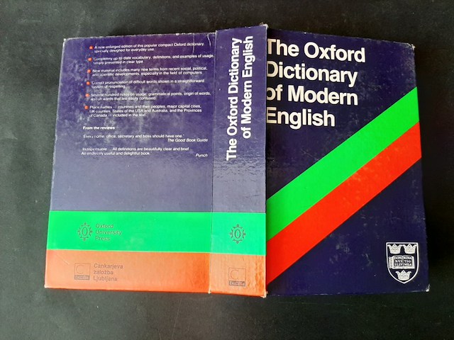 [00] THE OXFORD DICTIONARY OF MODERN ENGLISH