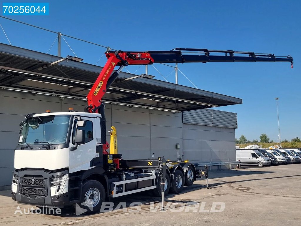 Novi Renault C 480 8X4 NEW Palfinger PK33002 Kran Crane + 22t Pallift EURO 6 kamion rol kiper