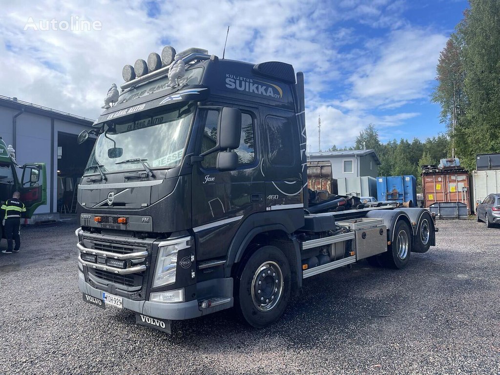 Volvo FM 460 6×2/4-4300 koukkuauto kamion rol kiper