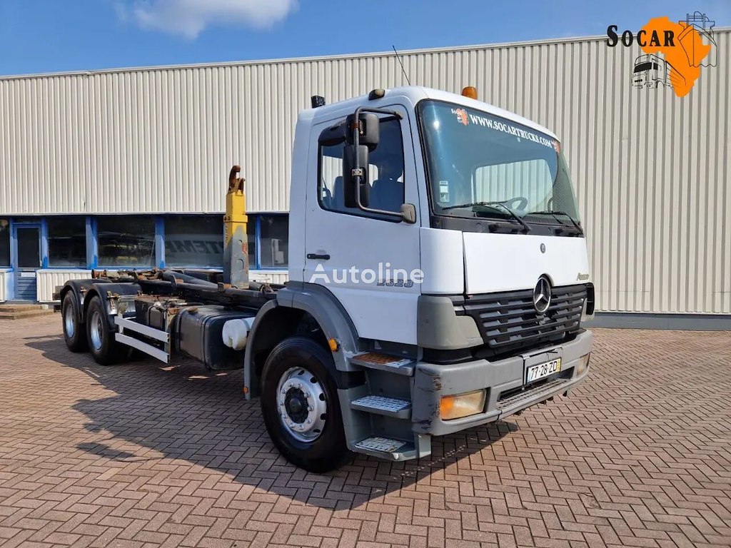 Mercedes-Benz Atego 2628 6x4 Euro 3 Manual Gear full steel suspension kamion rol kiper