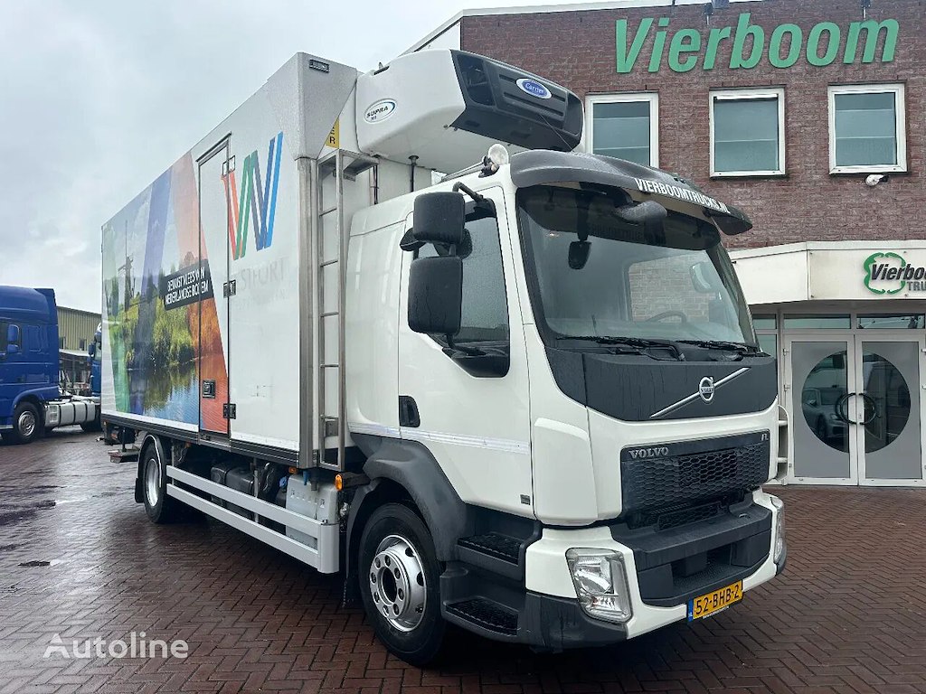 Volvo FL FL250 Kuhlkoffer Carrier Supra 550 3x Rohrbahnen / Meat trans kamion hladnjača