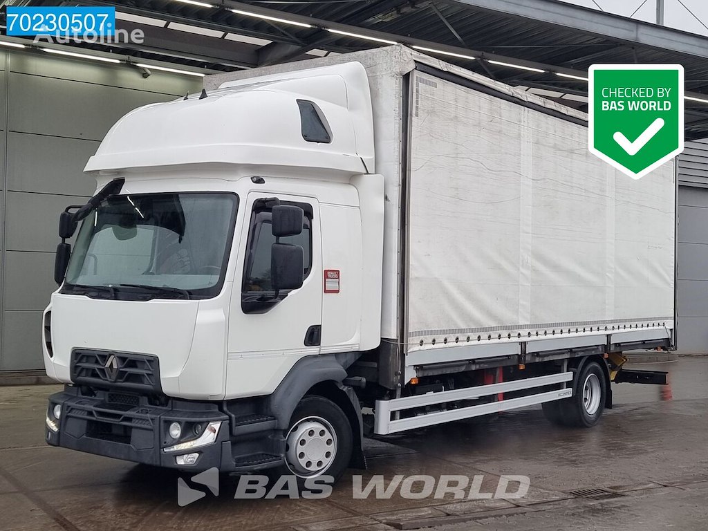 Renault D 240 4X2 12tonner Automatic GlobalCab Euro 6 kamion sa klizna zavesa cerada