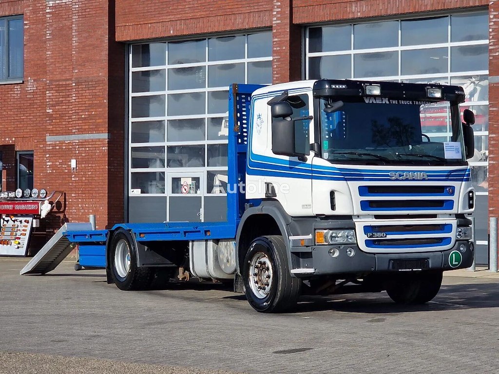 Scania P380 4x2 - Car/truck transport - Manual gearbox - Retarder - Ful autotransporter