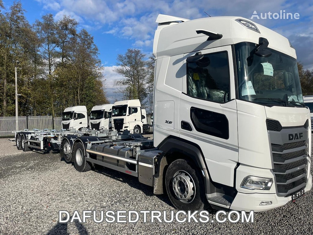 DAF XF480FAR SWOP B.WECON vozilo za prevoz kontejnera