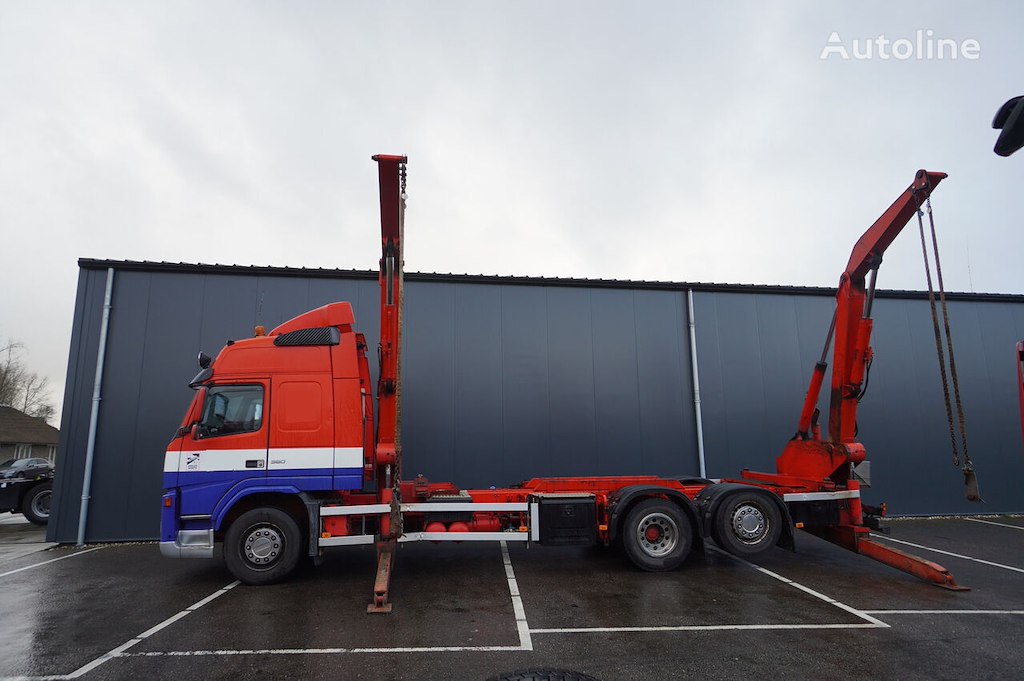 Volvo FM360 6X2 SIDE LOADER FOR 20FT CONTAINER kamion autopodizač kontejnera