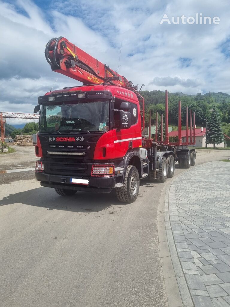 Scania P420 kamion za prevoz drva