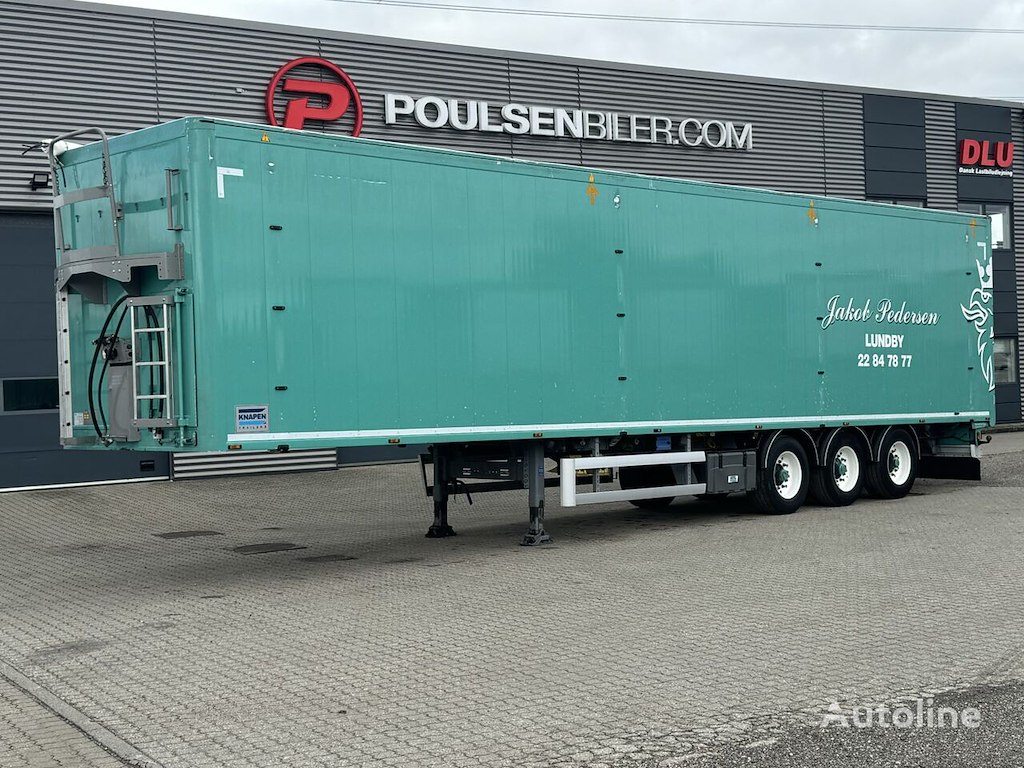 Knapen 3-aks 92m3 walkingfloor trailer poluprikolica kipera